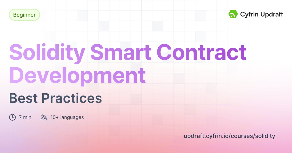 Video: Simple Storage - Best Practices - Solidity Smart Contract Development