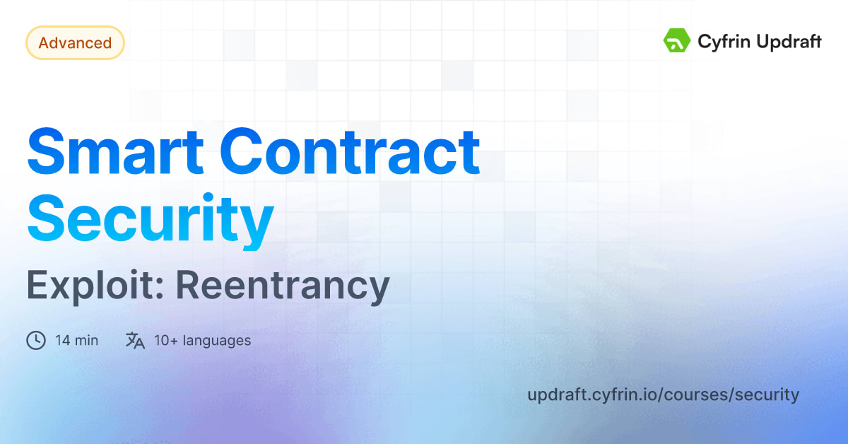 Video: Puppy raffle - Exploit: Reentrancy - Smart Contract Security