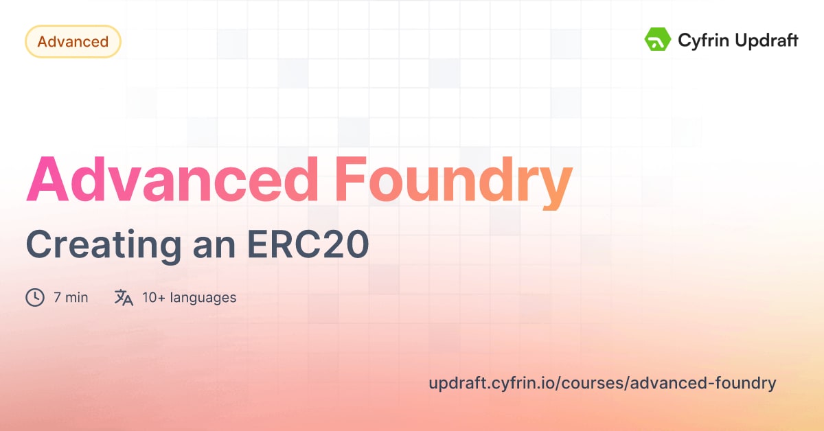 Video: Develop an ERC20 Cryptocurrency - Creating an ERC20 - Advanced ...