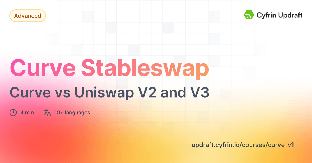 Video: Overview - Curve vs Uniswap V2 and V3 - Curve Stableswap