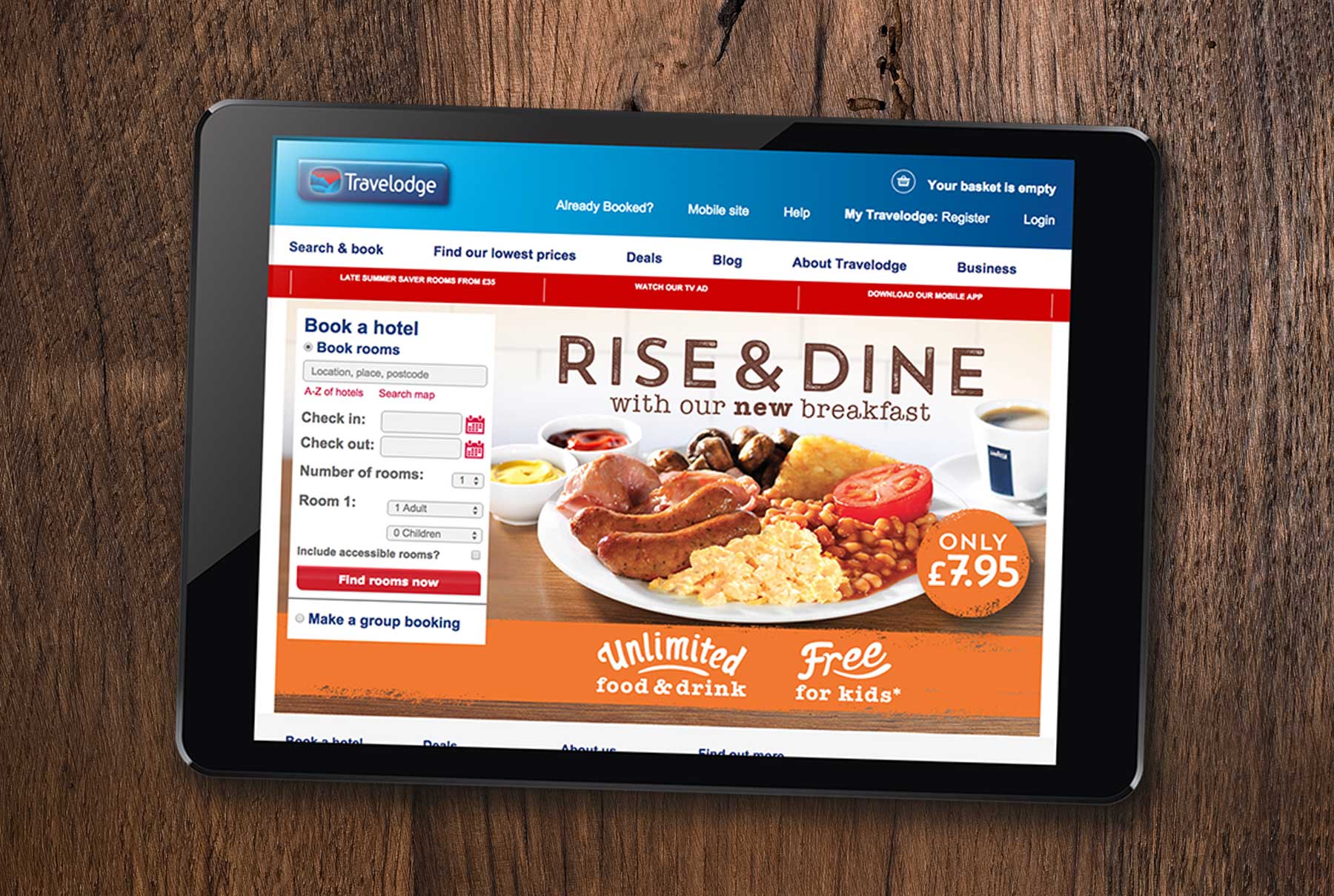 Travelodge | Eat With Your Eyes™ | Food branding. Big thinking