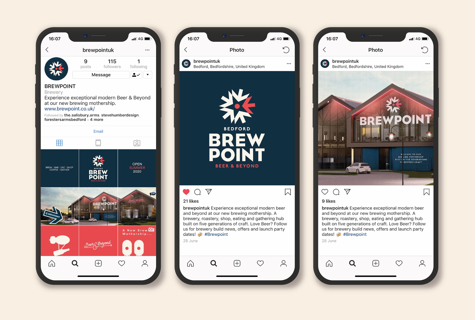 BREWPOINT BREWERY | Eat With Your Eyes™ | Food branding. Big thinking