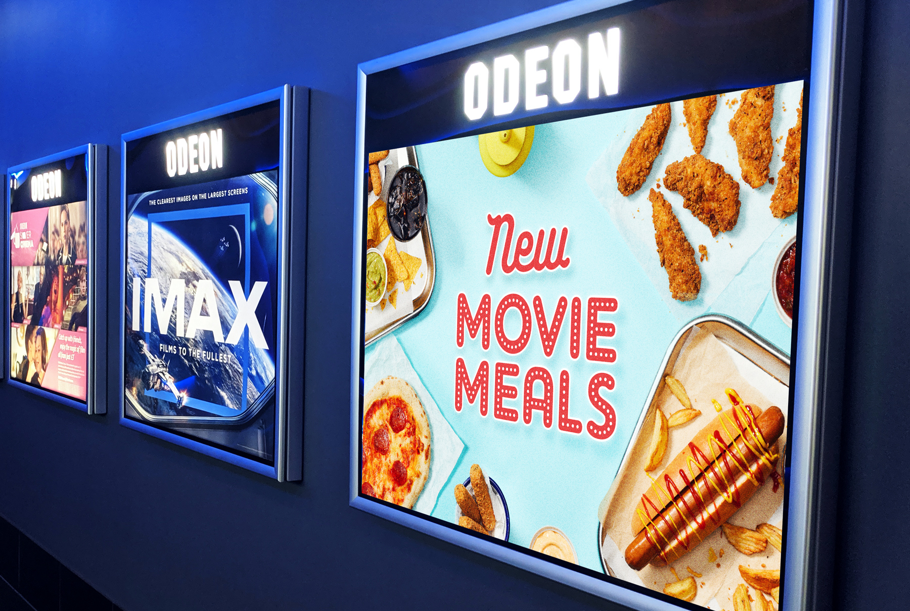 Odeon Movie Meals | Eat With Your Eyes™ | Food branding. Big thinking