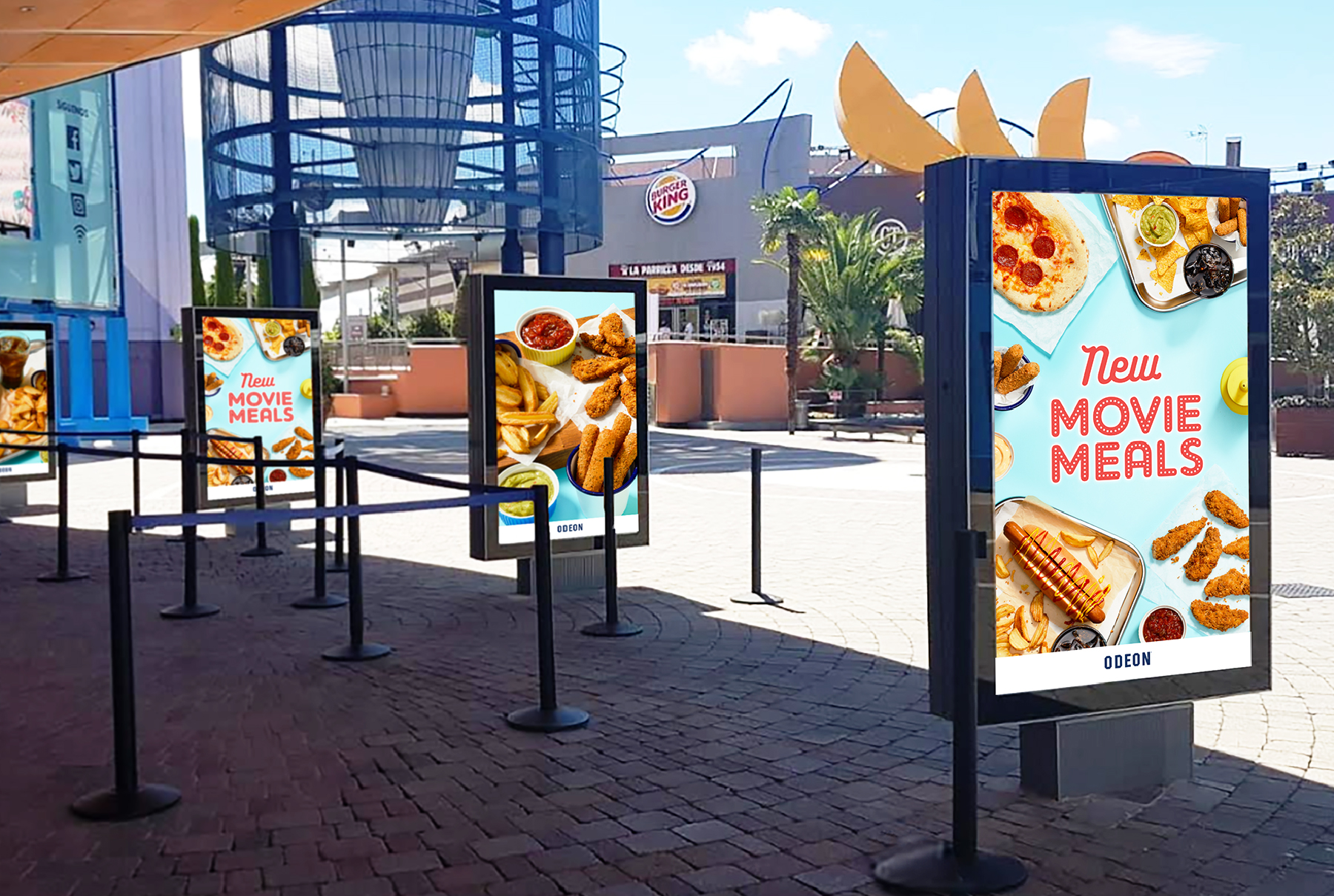 Odeon Movie Meals | Eat With Your Eyes™ | Food branding. Big thinking
