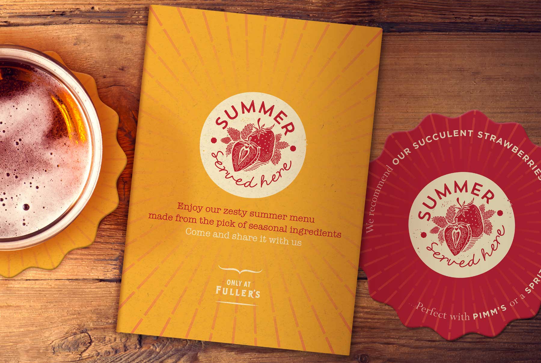 Summer Seasonal Food | Fuller's | Eat With Your Eyes™