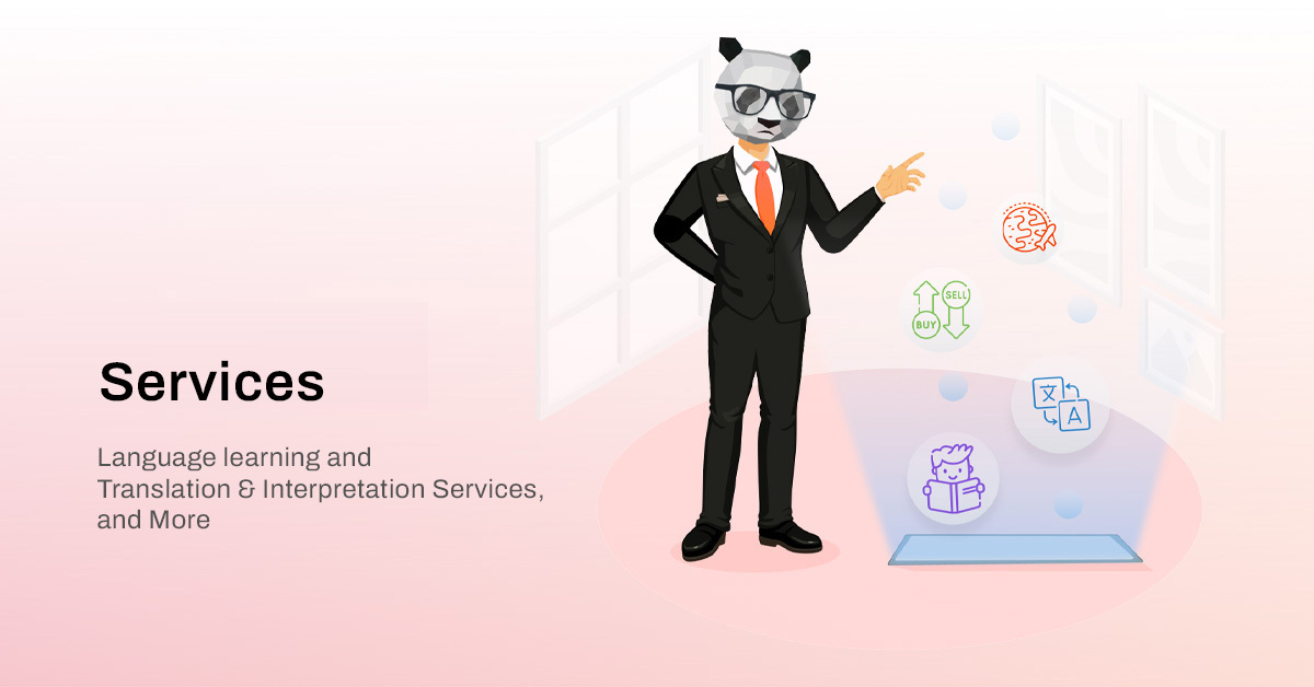 Cool Panda Services: Language Learning, Translation, Trade
