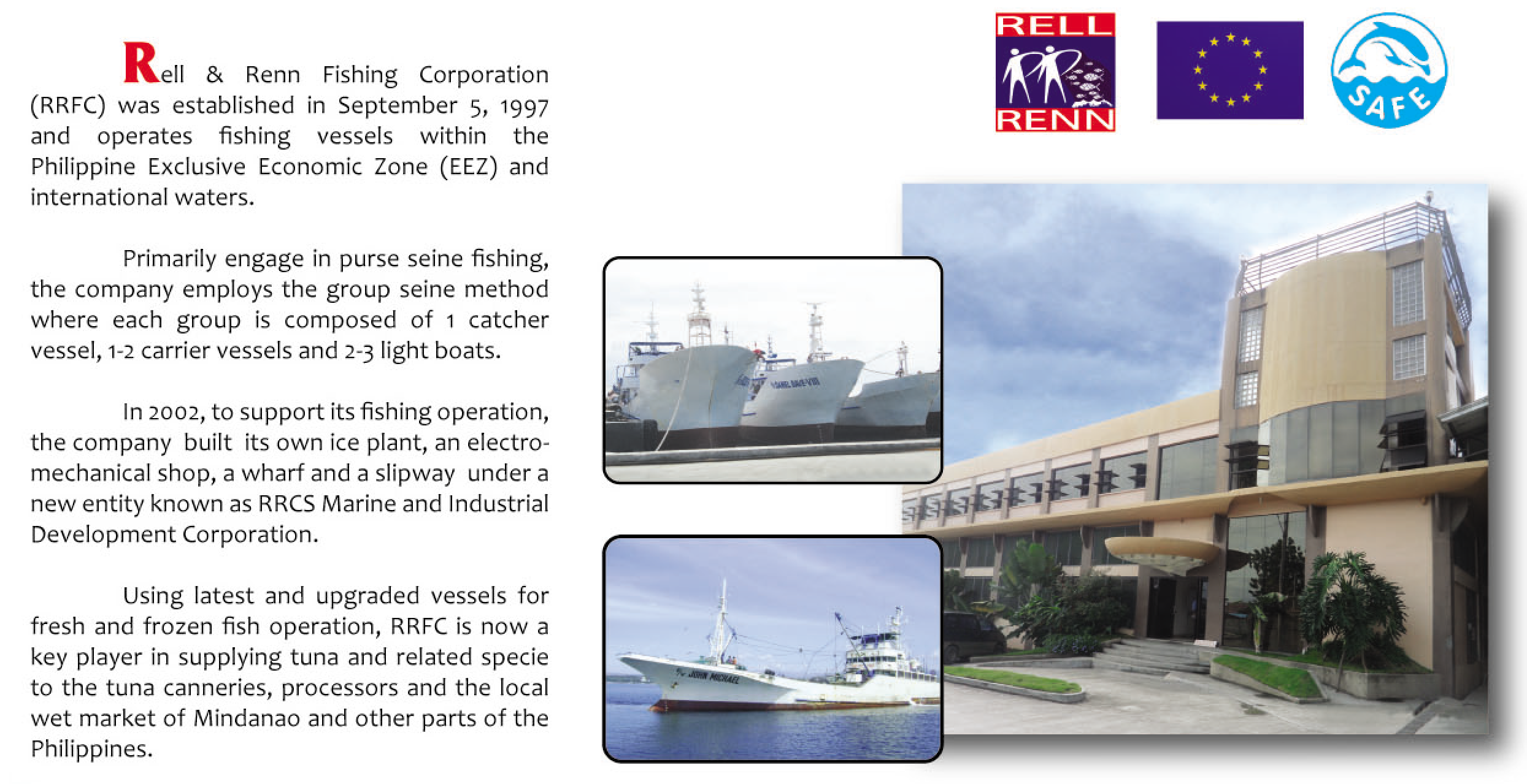 About Us - Ren & Rell Fishing Corp.-Improving people's lives