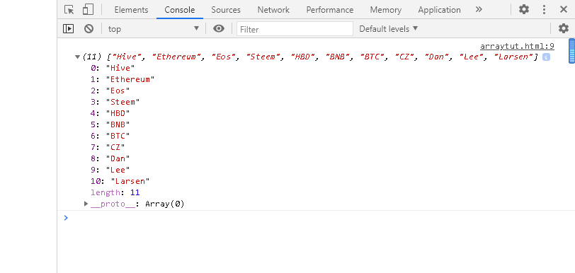 Javascript Tutorial Array And Array Methods Nairatag Programming