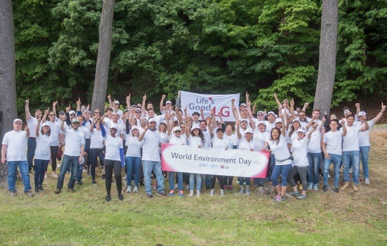 LG Electronics USA ‘World Environment Day’ Tree Kits