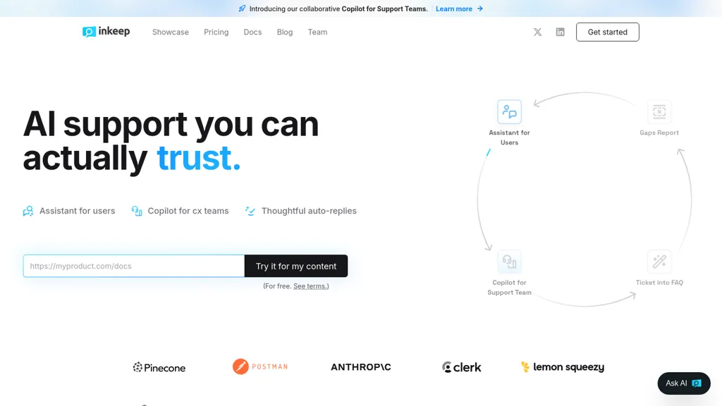 Inkeep - AI Tool Review & Pricing | AI Tools Directory