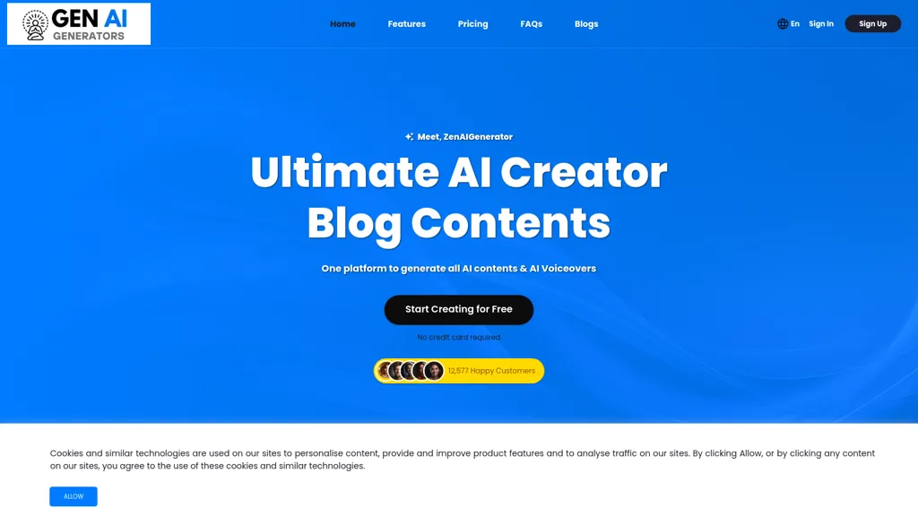 Zen AI Generator - AI Tool Review & Pricing | AI Tools Directory