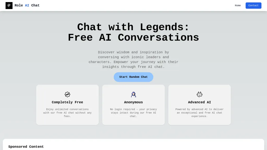 Role AI Chat - AI Tool Review & Pricing | AI Tools Directory