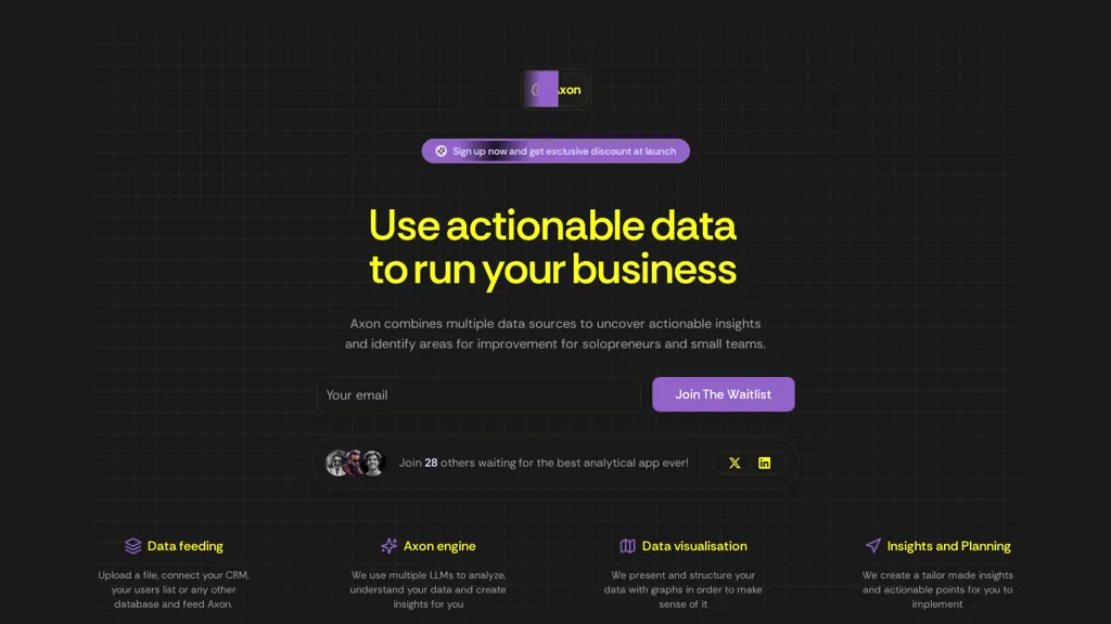 Axon Data - AI Tool Review & Pricing | AI Tools Directory