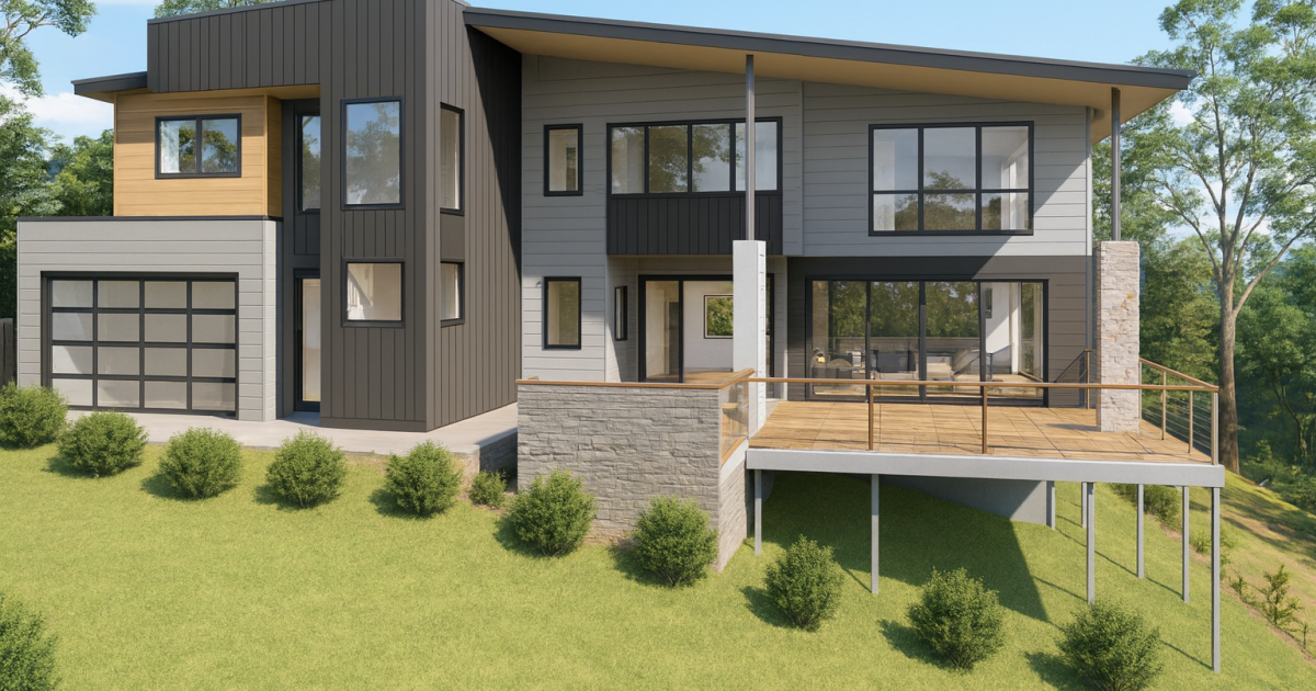 Sloping Block Design | Custom Home | MGR Building Group