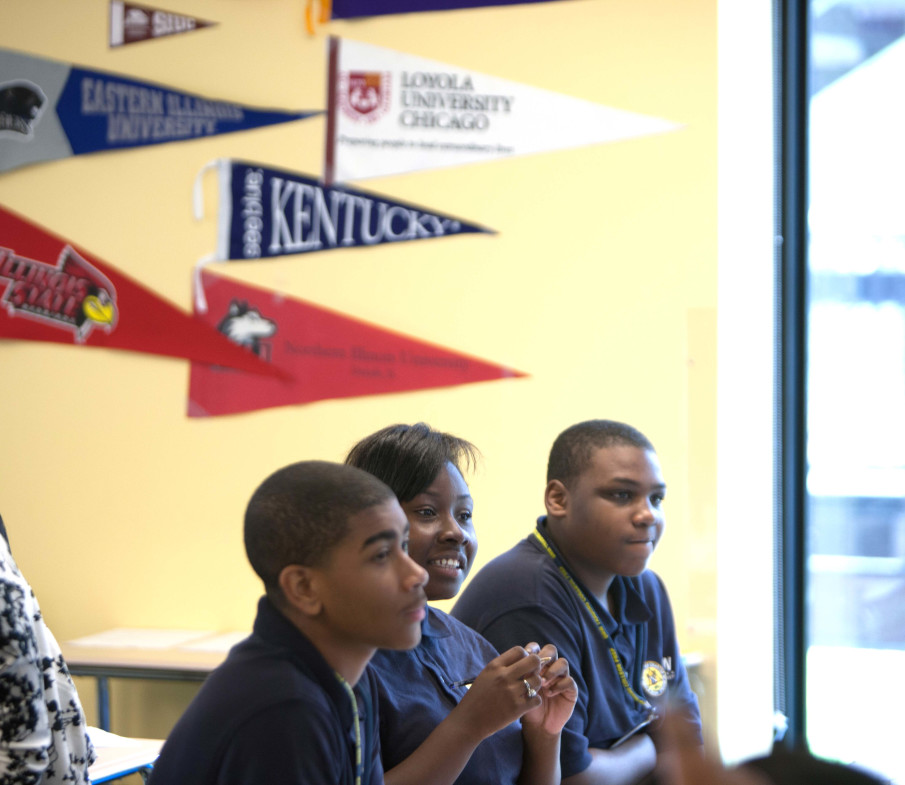 My life at DRW: Volunteering with DRW College Prep | DRW