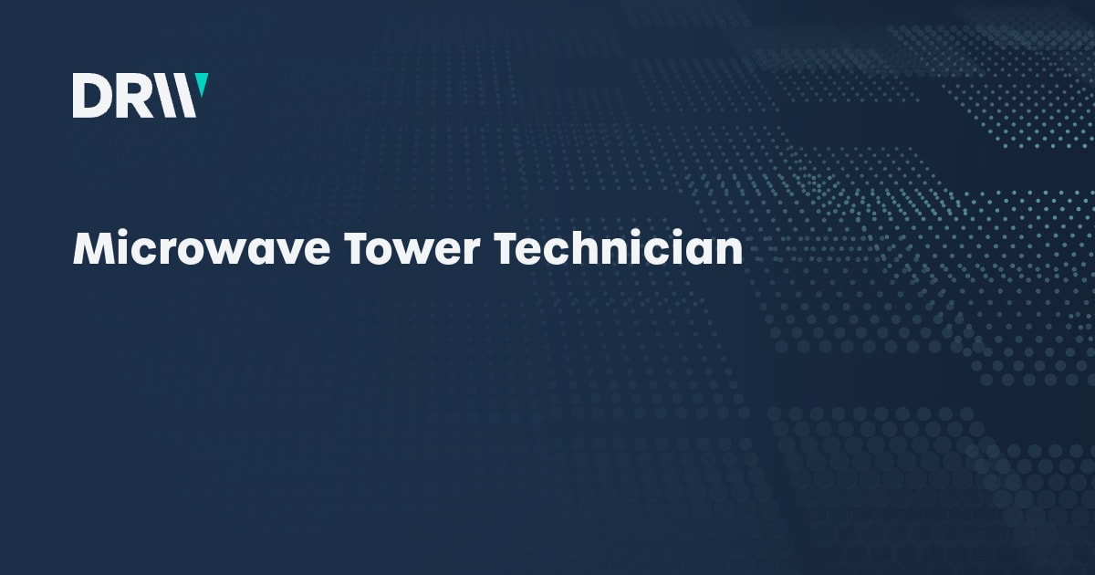 Microwave Tower Technician | DRW