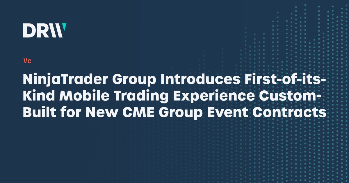 NinjaTrader Group Introduces First-of-its-Kind Mobile Trading ... NinjaTrader Group Introduces First-of-its-Kind Mobile Trading ...