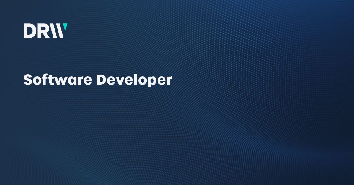 Software Developer | DRW