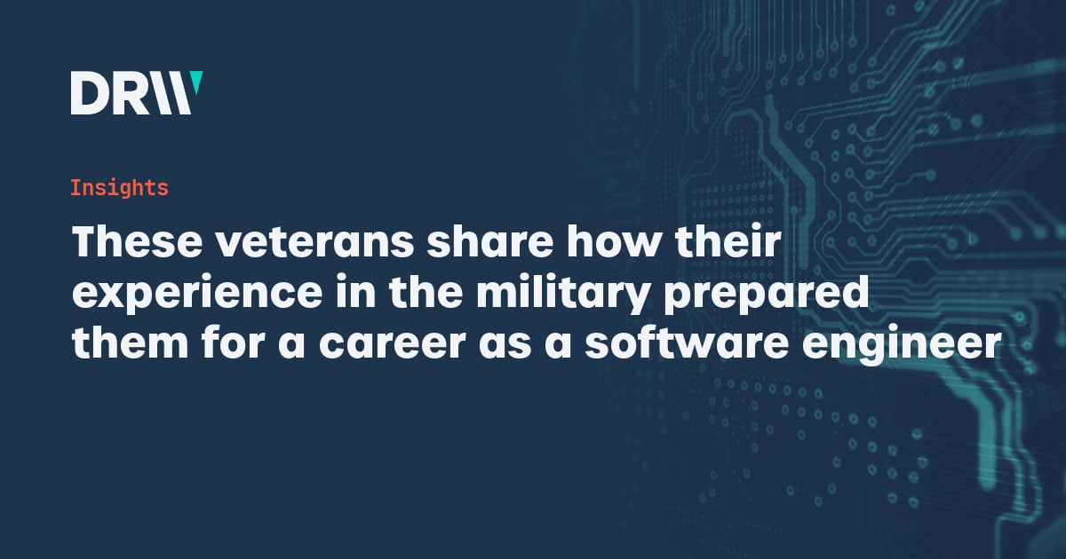 These veterans share how their experience in the military prepared them ...