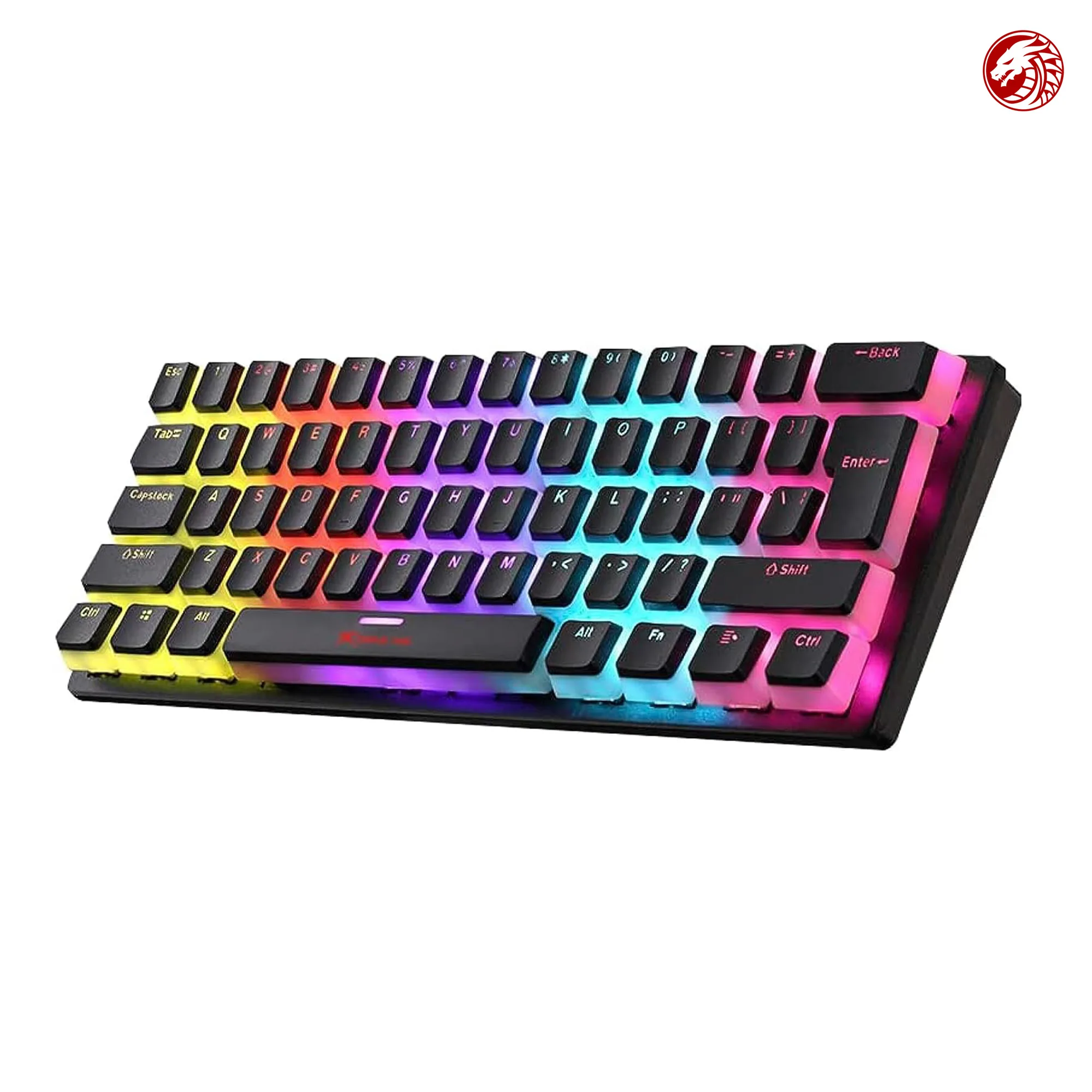 xtrike me GK-985P 60% PUDDING Gaming Keyboard Mechanical Compact ...