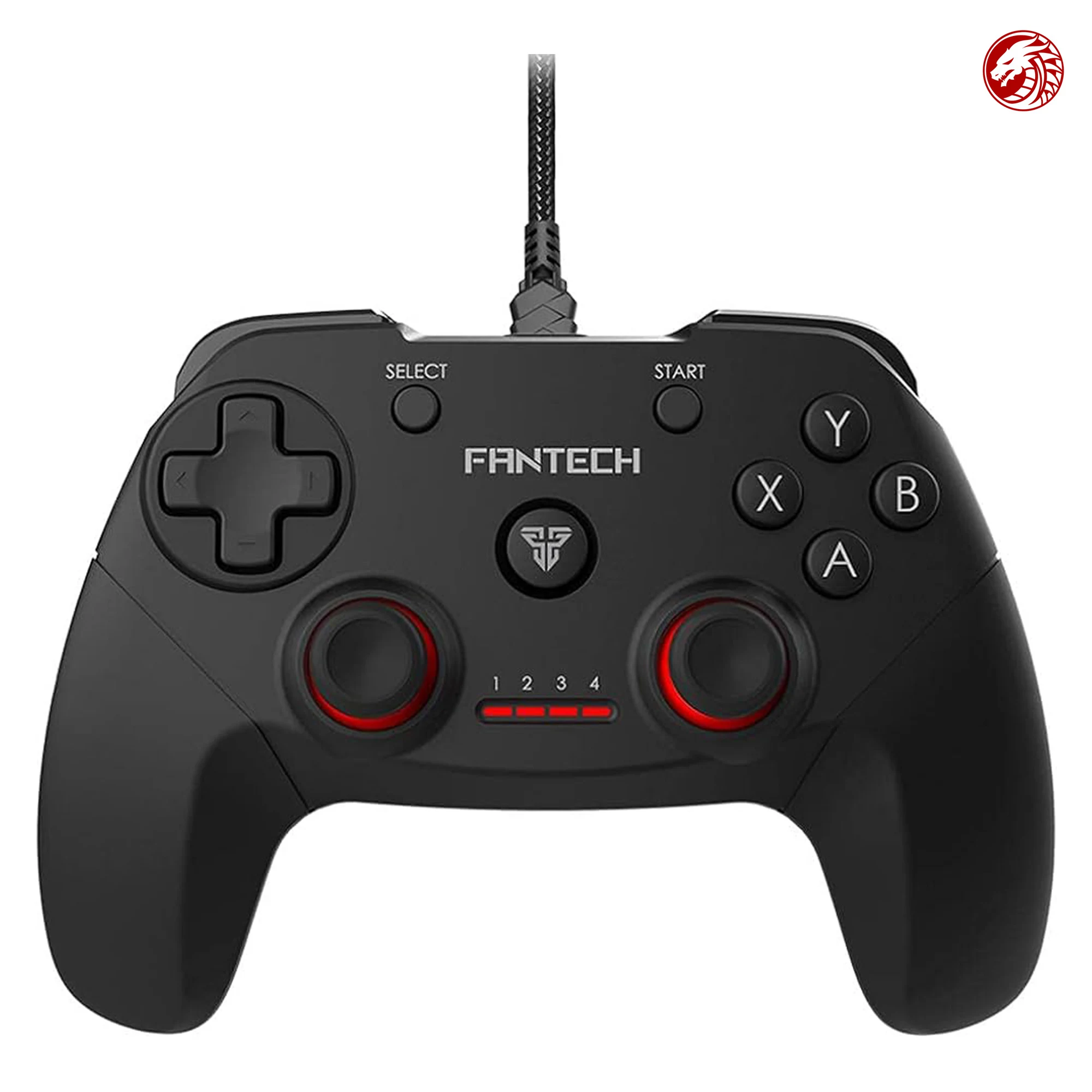 FANTECH GP12 Revolver USB Gaming Controller – Dual Vibration Feedback ...