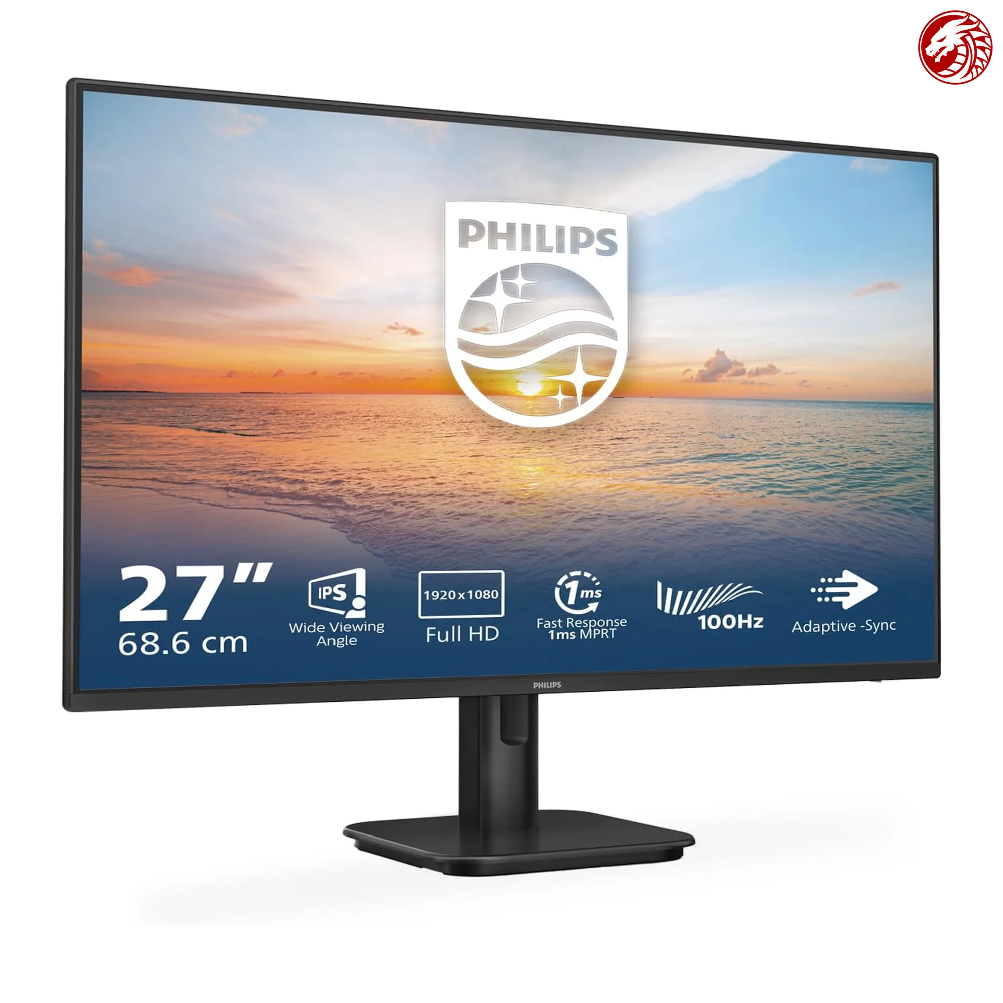 PHILIPS 27E1N1100A – 27 Inch FHD Monitor, 100Hz, IPS, 1ms, Speakers ...