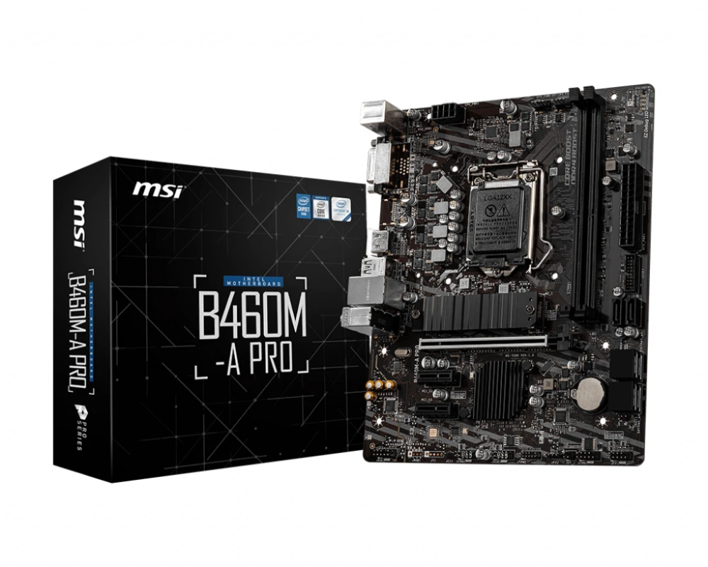 MSI B460M-A PRO Socket LGA 1200 Motherboard – Compu Fast