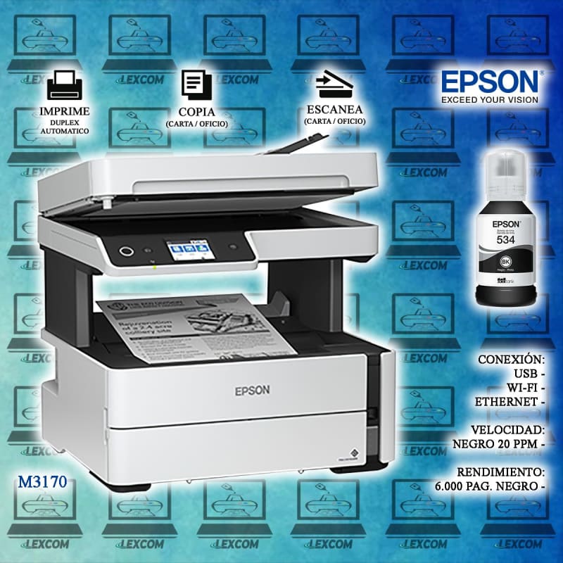 LEXCOM - Impresoras Ink