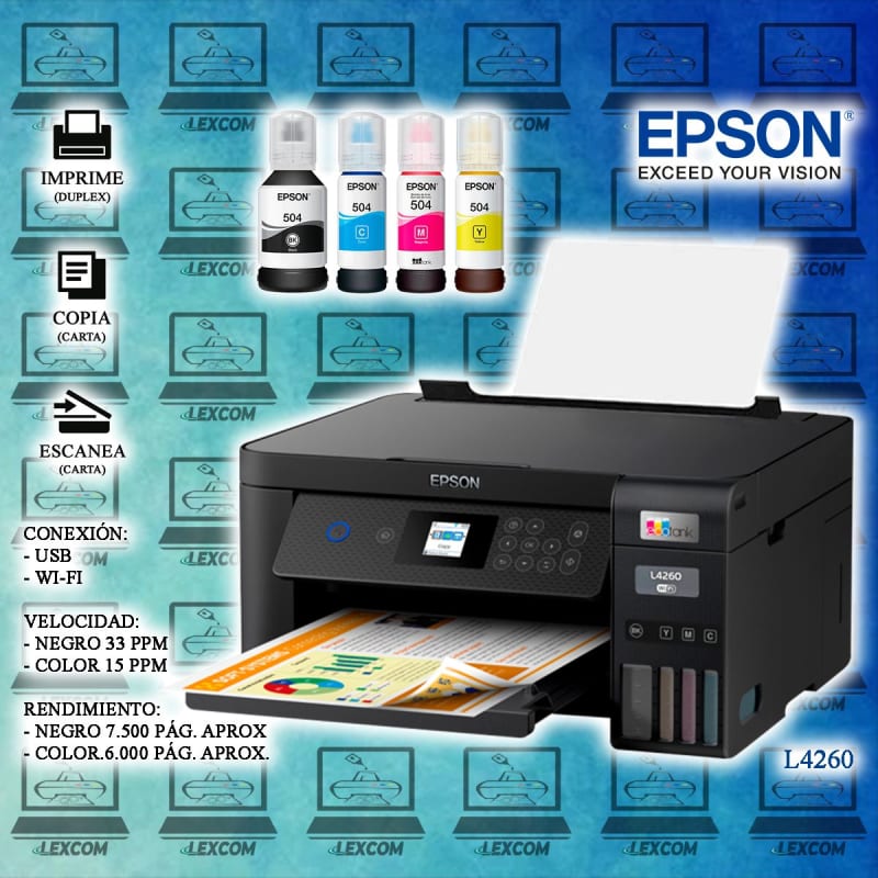 LEXCOM - Impresoras Ink