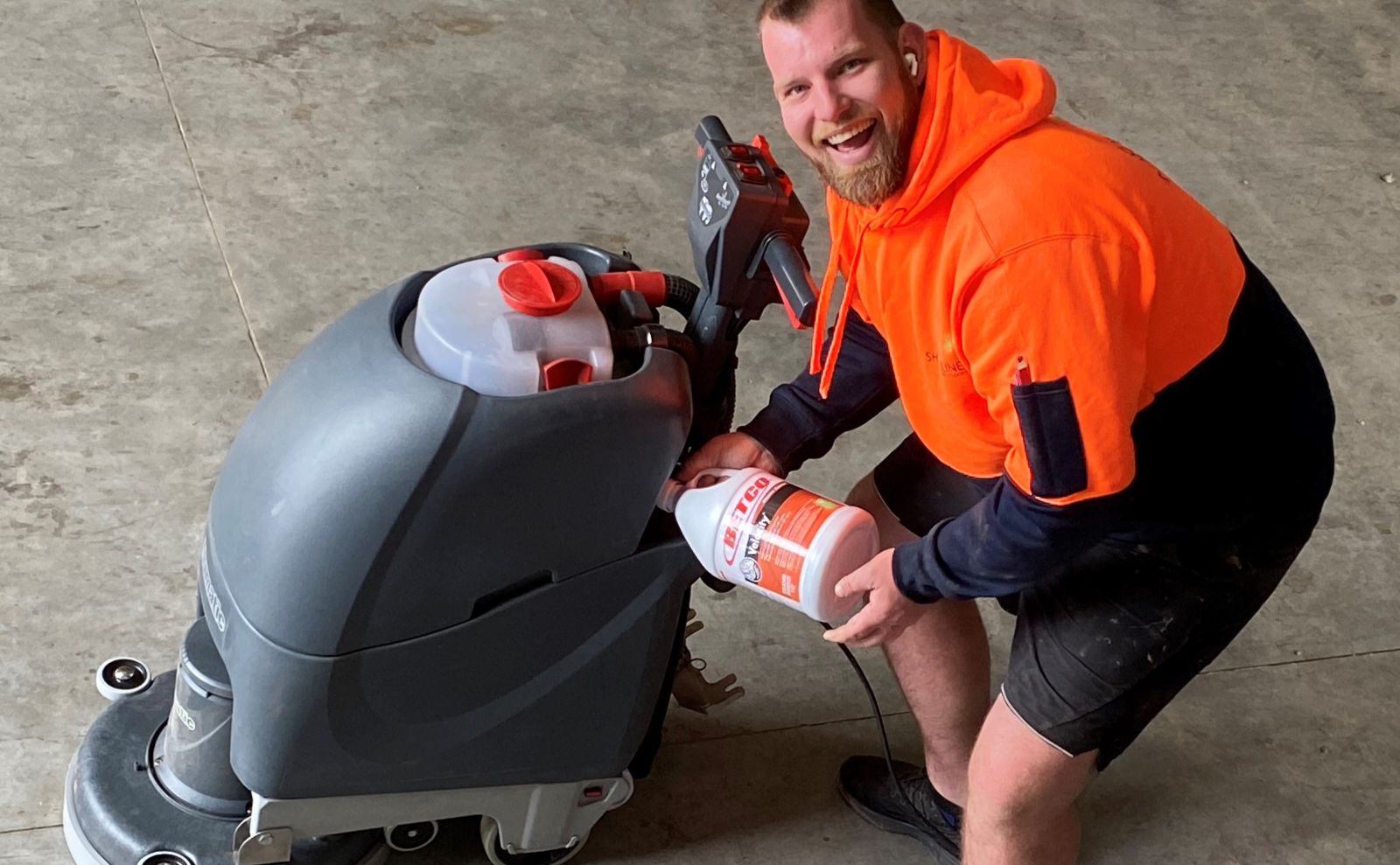 Chemical Scrub | Shoreline Sports Floors