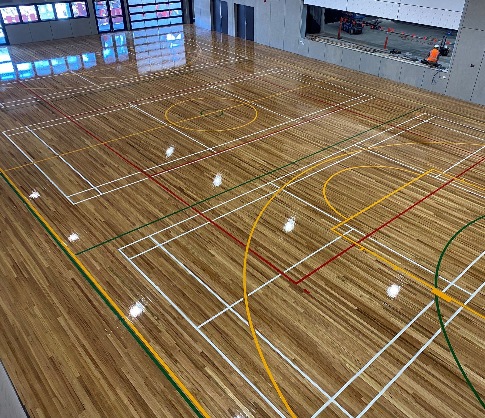 PR Sports Sprung Timber Floor System | Shoreline Sports Floors