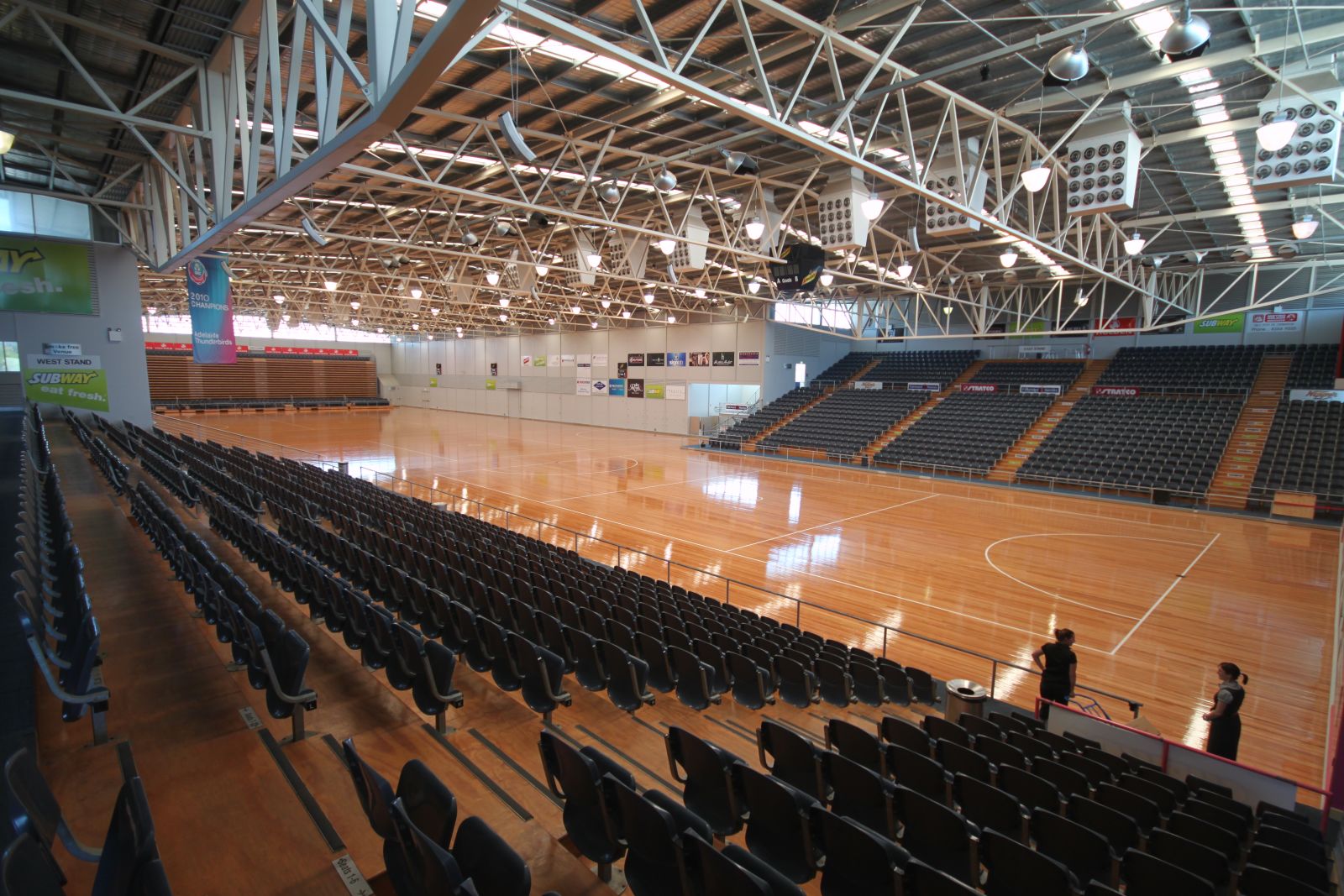 Stump Thrust Sport Floor System | Stadium Sports Floors
