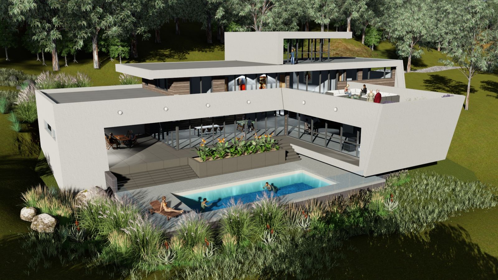 Wamberal Residence, Cruise Liner Ship Home design