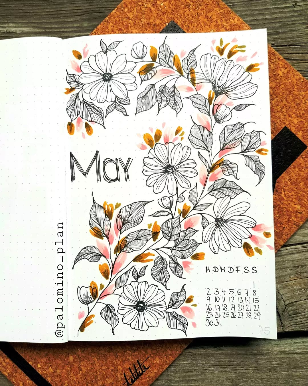 50 Bullet Journal May Cover Page Ideas to Inspire You
