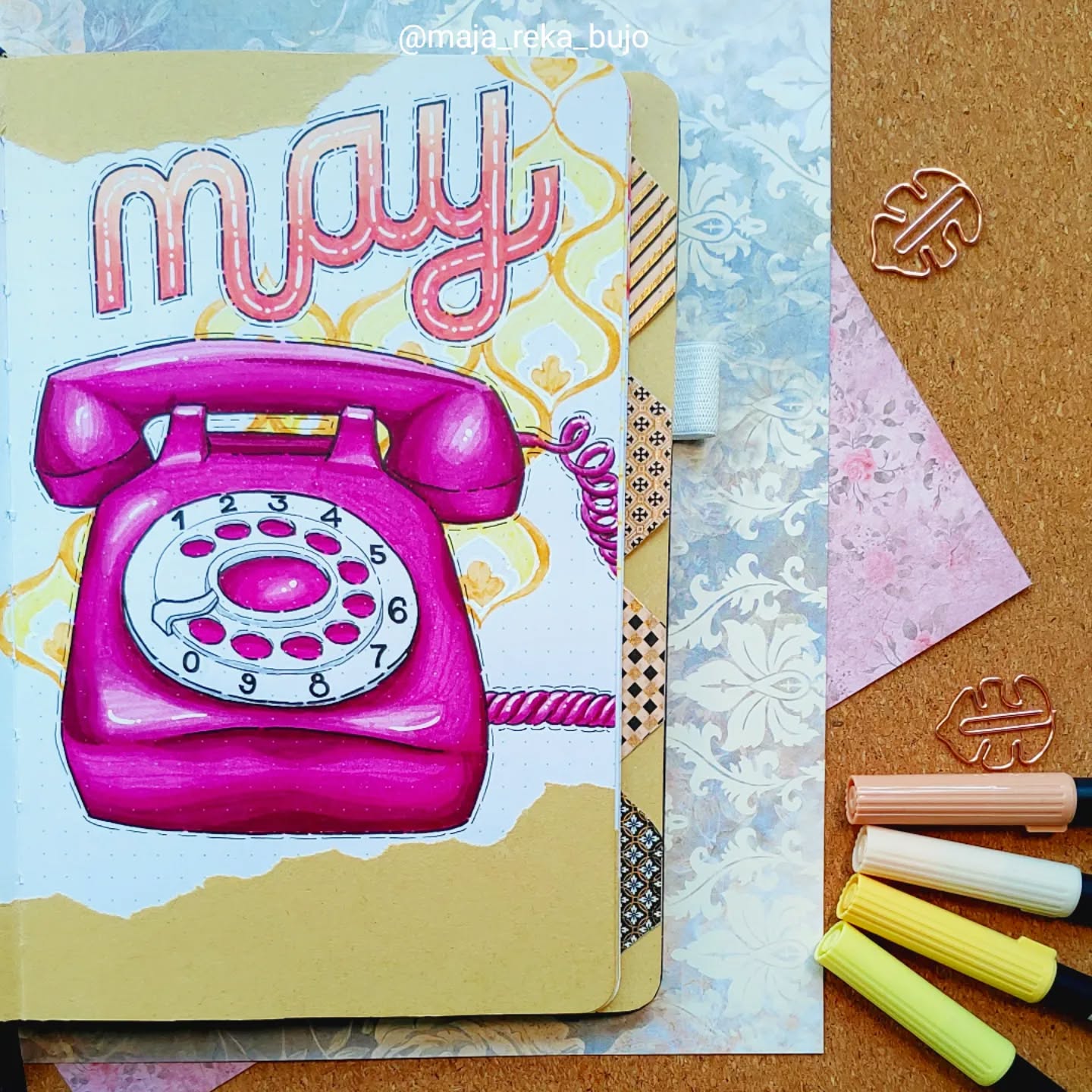 50 Bullet Journal May Cover Page Ideas to Inspire You