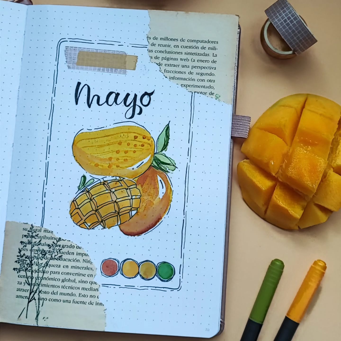 50 Bullet Journal May Cover Page Ideas to Inspire You