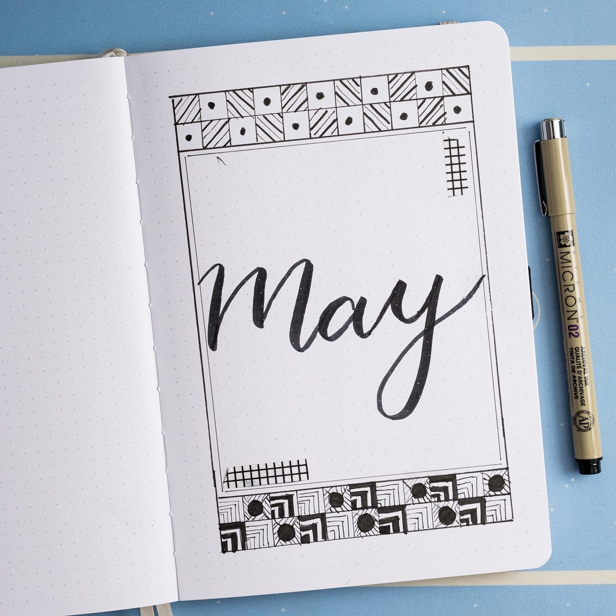 50 Bullet Journal May Cover Page Ideas to Inspire You