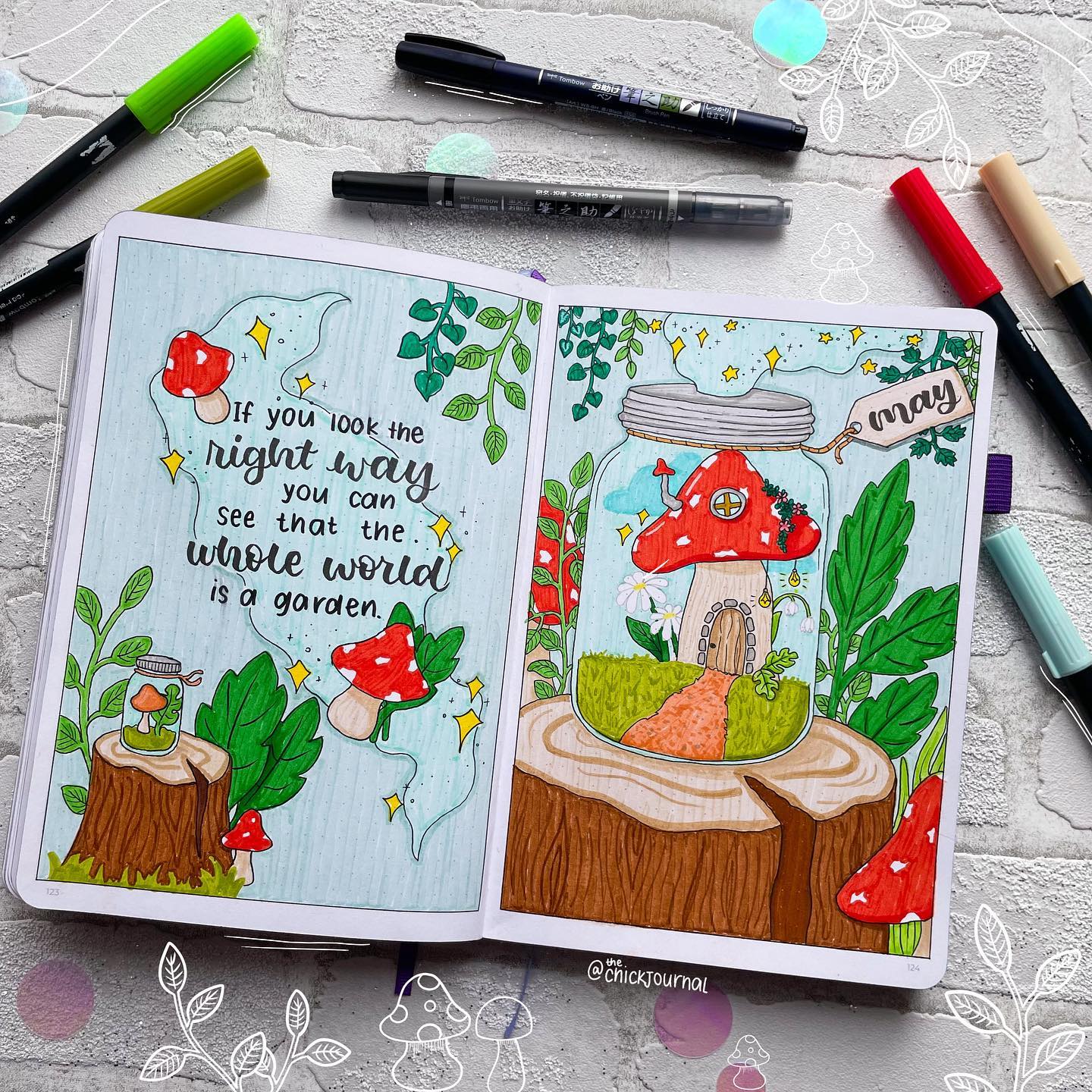 50 Bullet Journal May Cover Page Ideas to Inspire You