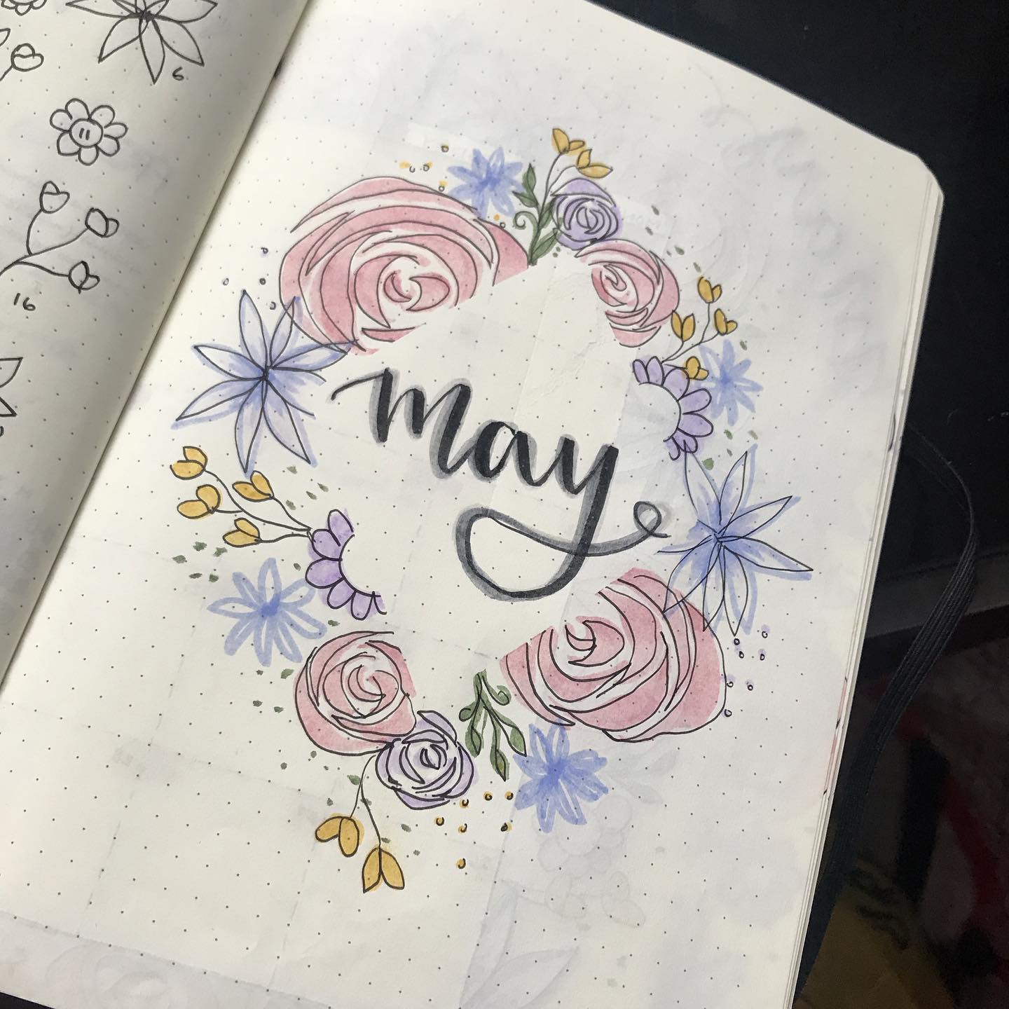 50 Bullet Journal May Cover Page Ideas to Inspire You