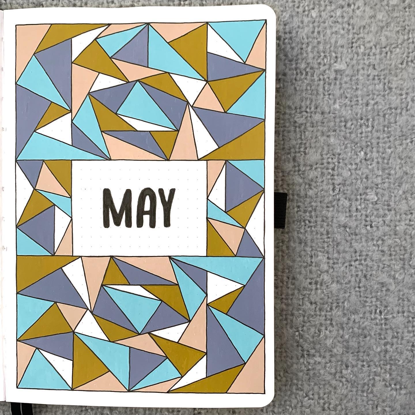 50 Bullet Journal May Cover Page Ideas to Inspire You