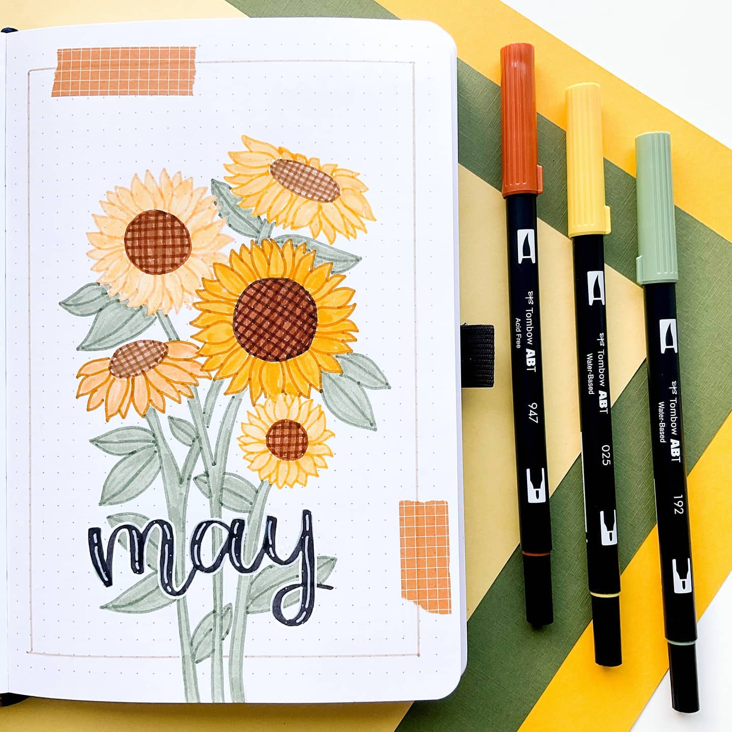 50 Bullet Journal May Cover Page Ideas to Inspire You