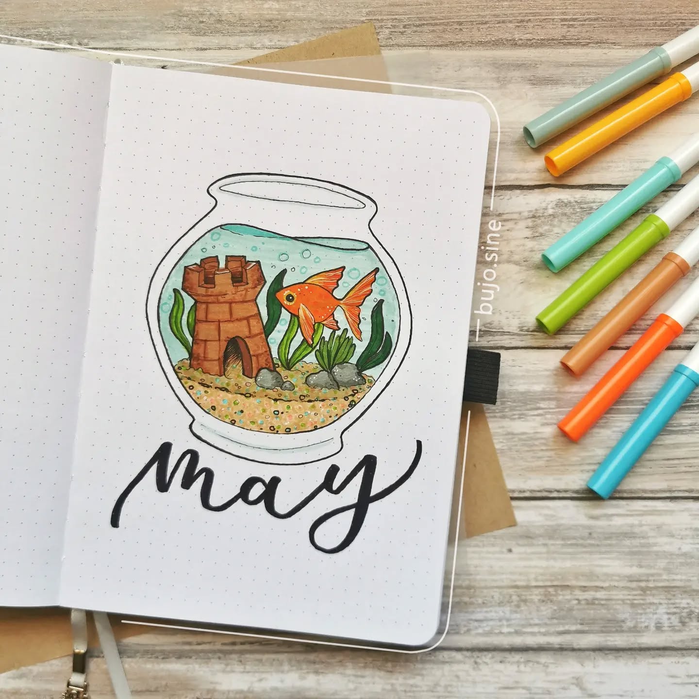 50 Bullet Journal May Cover Page Ideas to Inspire You