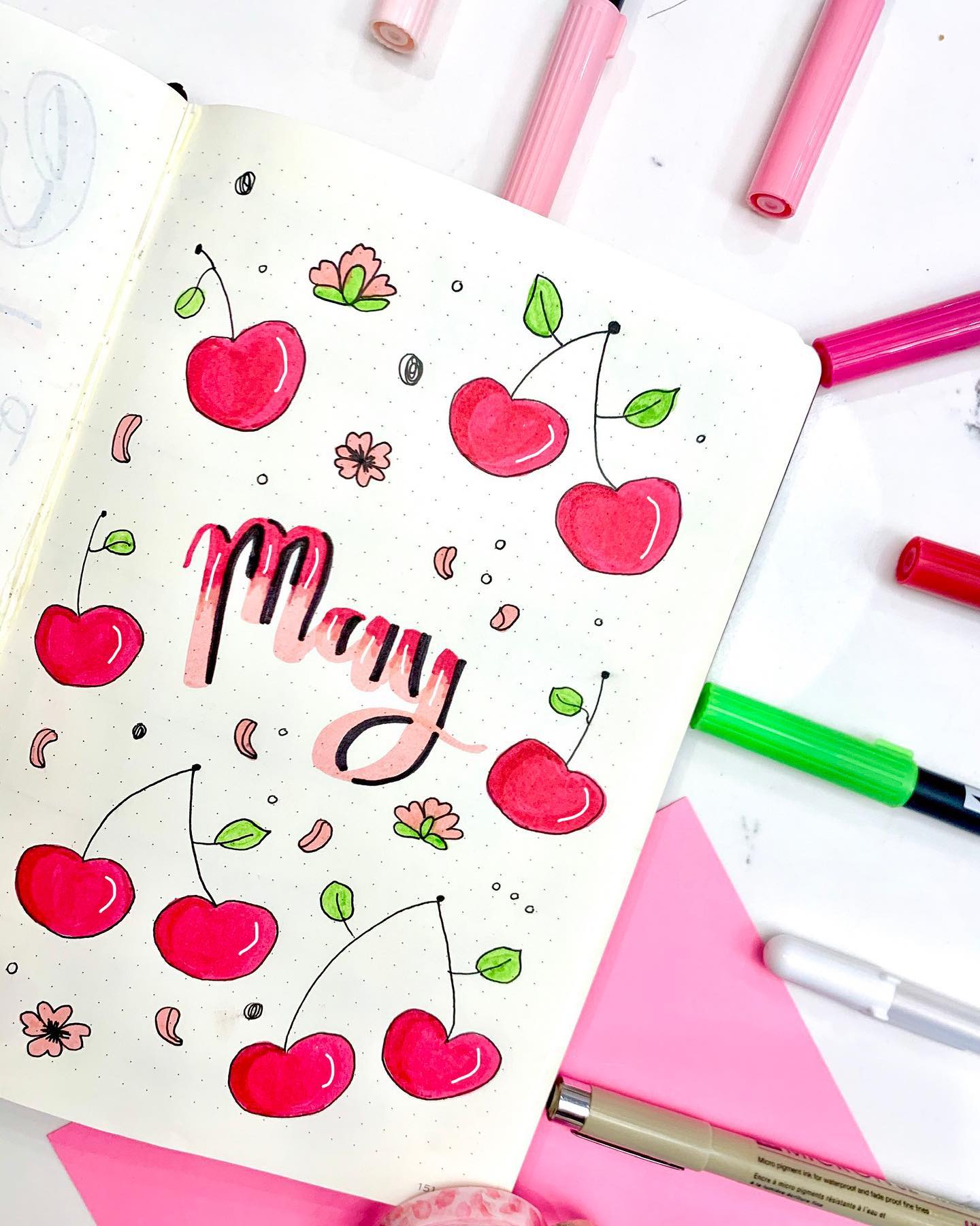 50 Bullet Journal May Cover Page Ideas to Inspire You