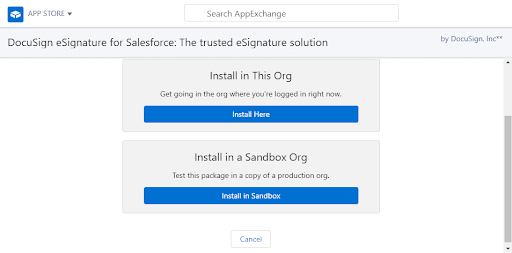 How to install and Setup DocuSign in a Salesforce.org