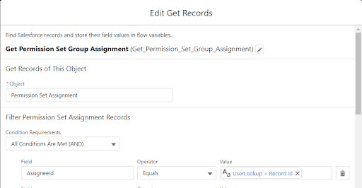 Assign a Permission Set Group with an Expiration Date using Flow