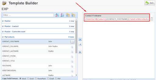 Fetch child record using Conga Queries in a form in Salesforce