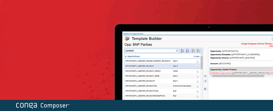 Conga Composer Salesforce: Revisiting Enterprise Documentation tool
