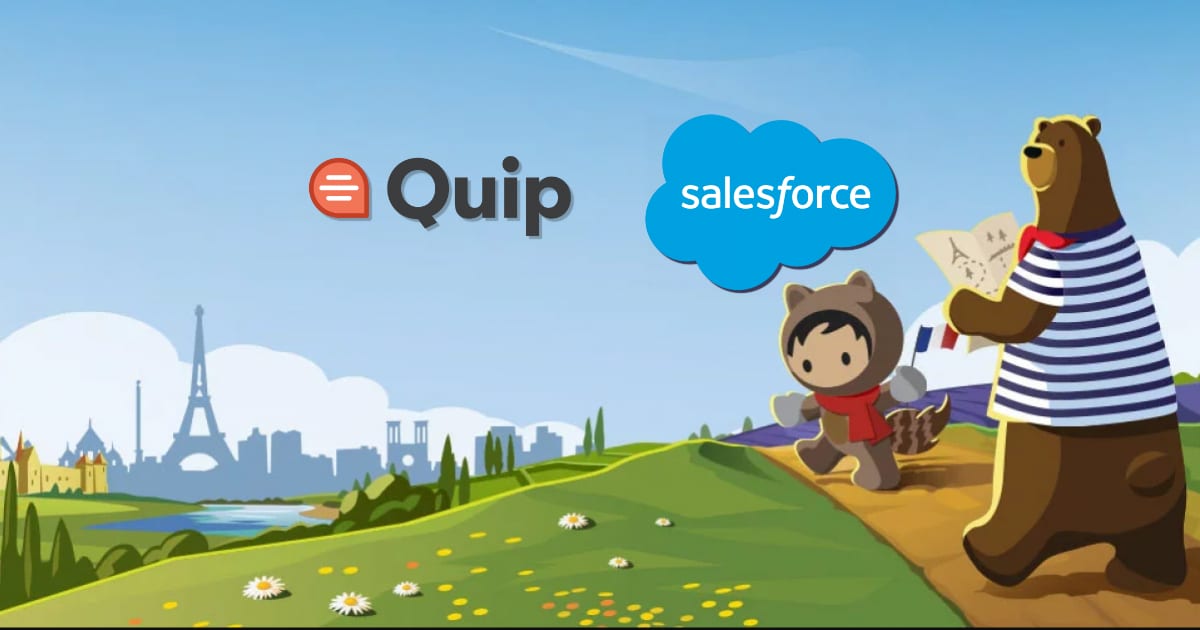 Quip Salesforce: A secure platform for accelerated user collaboration
