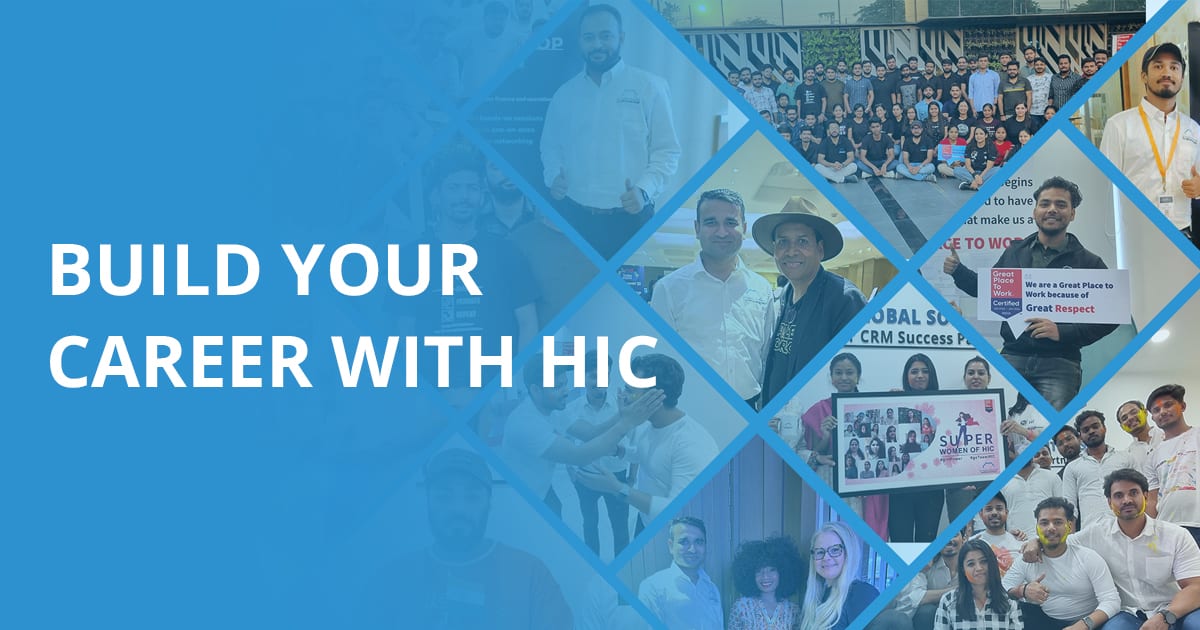 Let's Build your career with HIC | Join us today