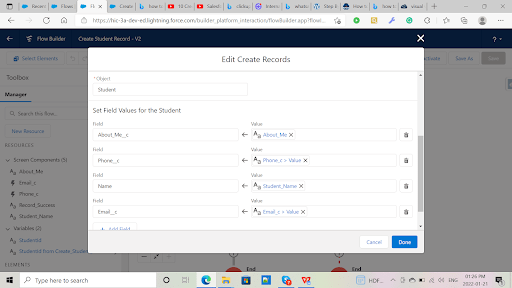 How to Create a Screen Flow in Salesforce to display the Input screens ...